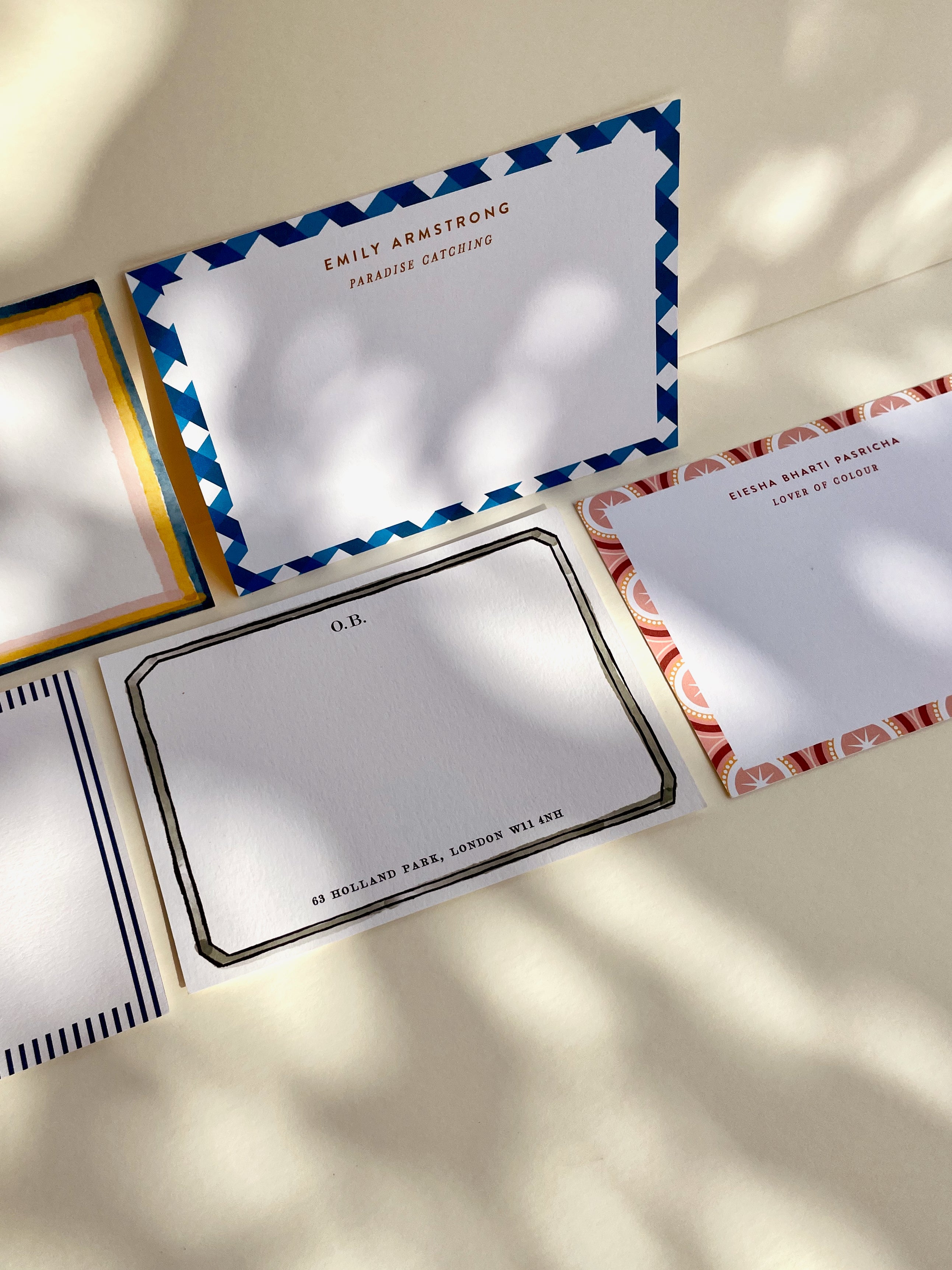 Notecards – Romeo + Jules